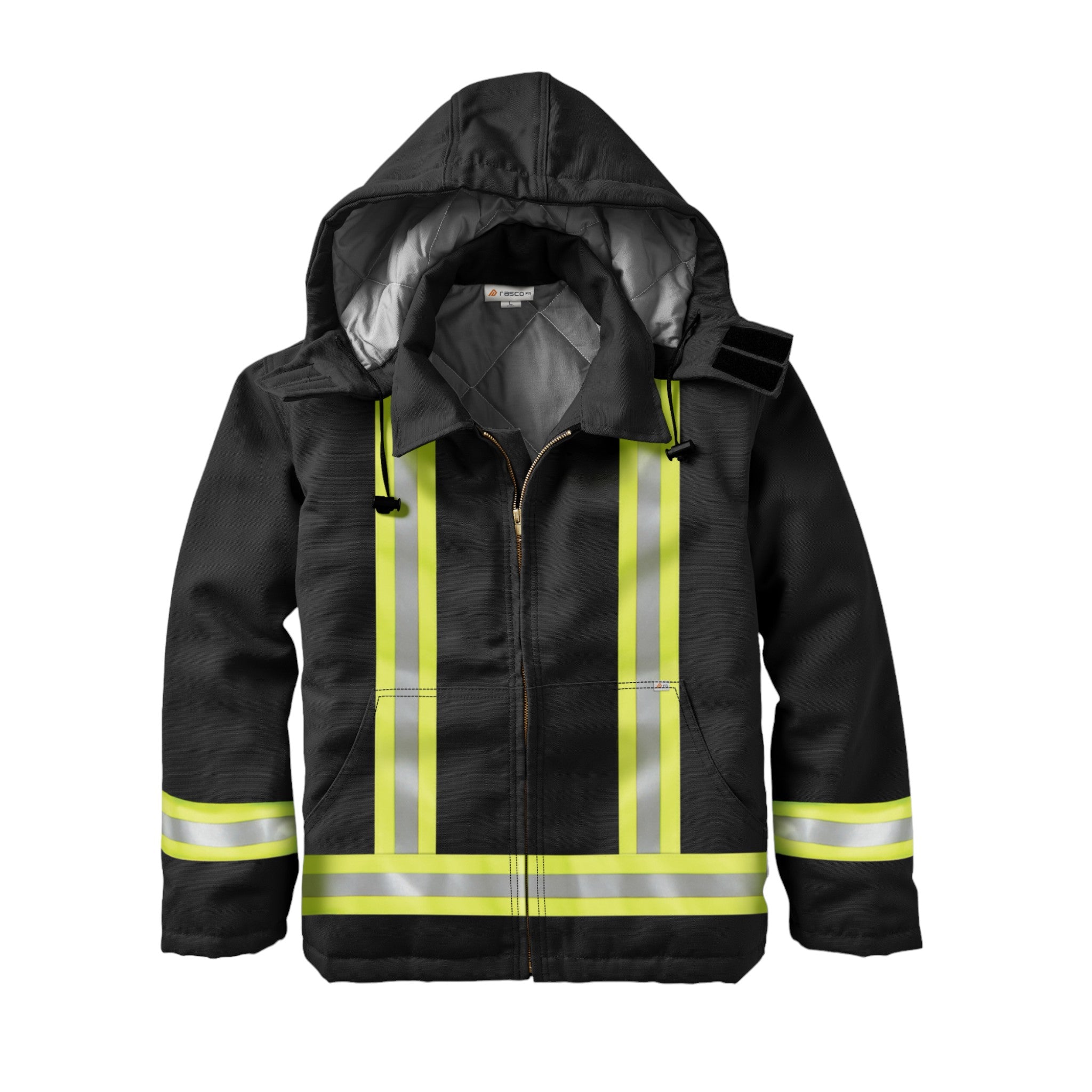 FR Canvas Hooded Jacket w CSA Trim – Rasco CA