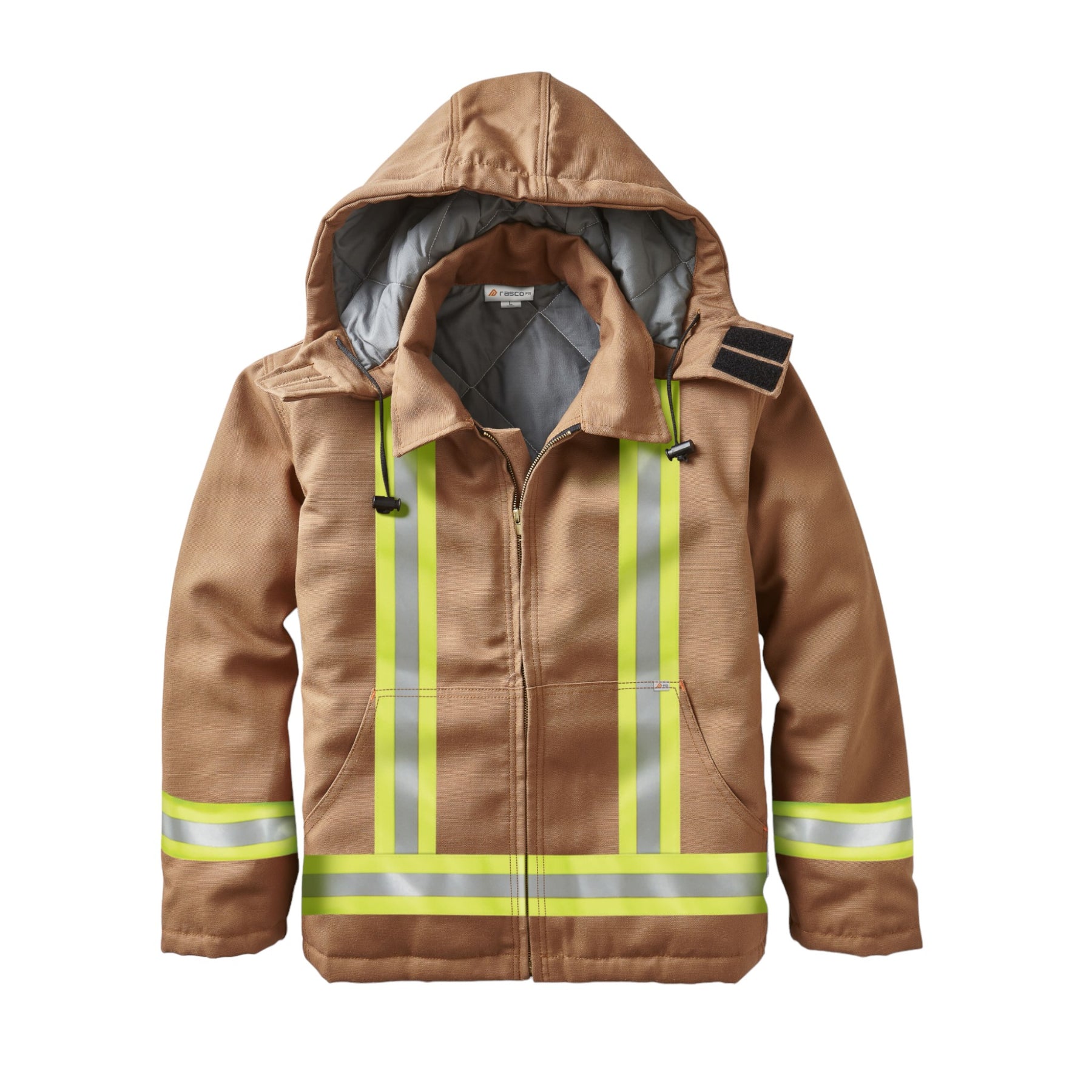 FR Canvas Hooded Jacket w CSA Trim – Rasco FR Canada